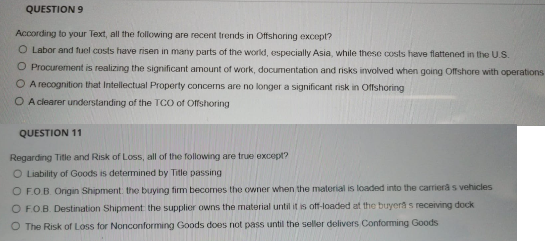 Solved According to your Text, all the following are recent | Chegg.com