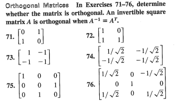 Solved Classifyizg Matricss as Singular or Nonsingular In | Chegg.com