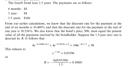 How can I format Excel to calculate the zero rate of | Chegg.com