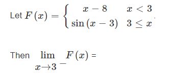 Solved Let F(x)={x-8,x