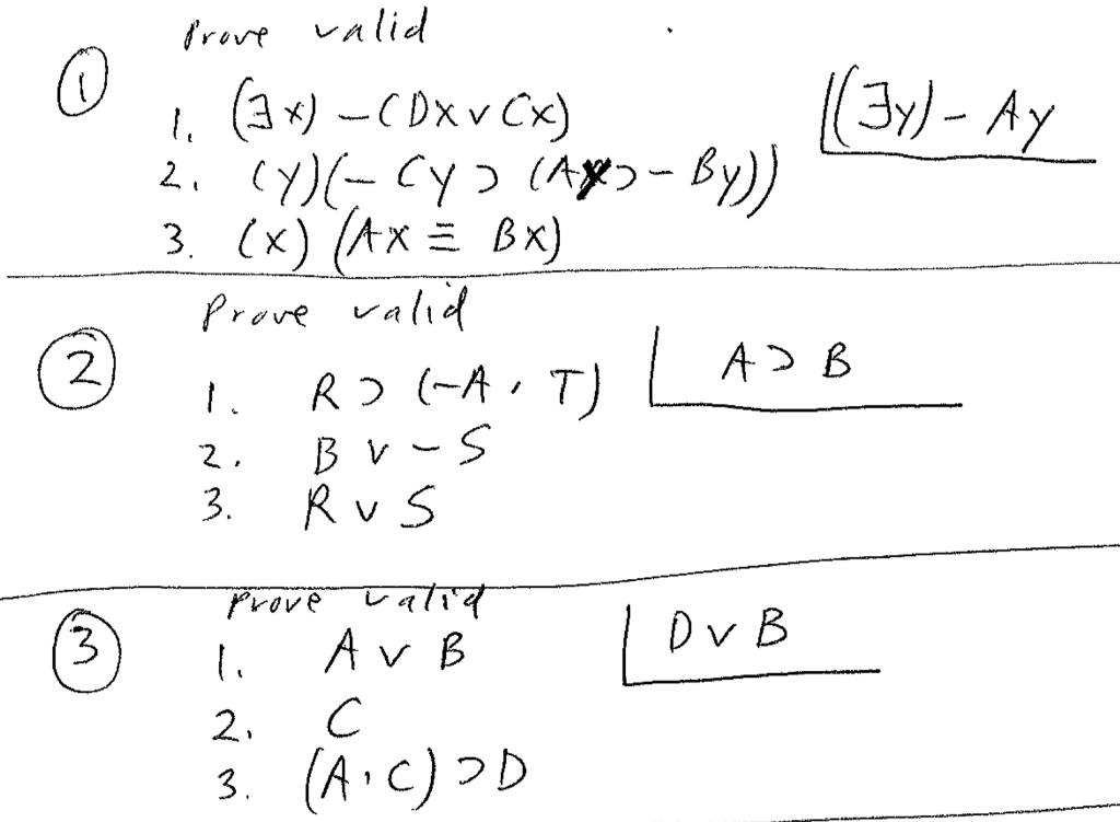 Solved frove lid (3y)- Ay *) -CDXV Cx) 3 (x) (AxE Bx) Prave | Chegg.com