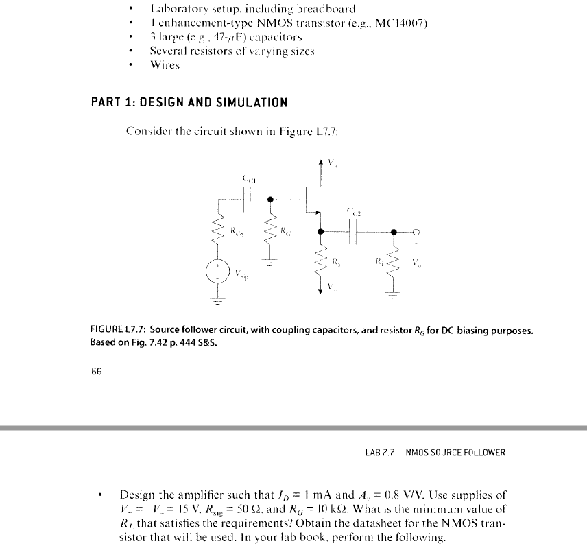 Laboratory seup, ineluding breadboard | Chegg.com