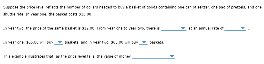 Solved Suppose the price level reflects the number of | Chegg.com