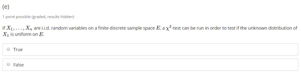 Solved 1 point possible (graded, results hidden) The | Chegg.com