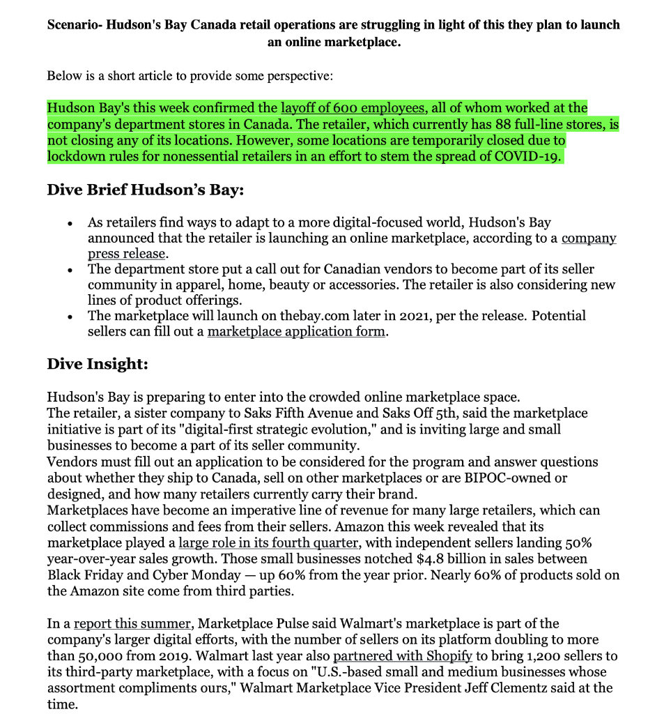 Solved 1) CREST External Analysis :conduct secondary | Chegg.com