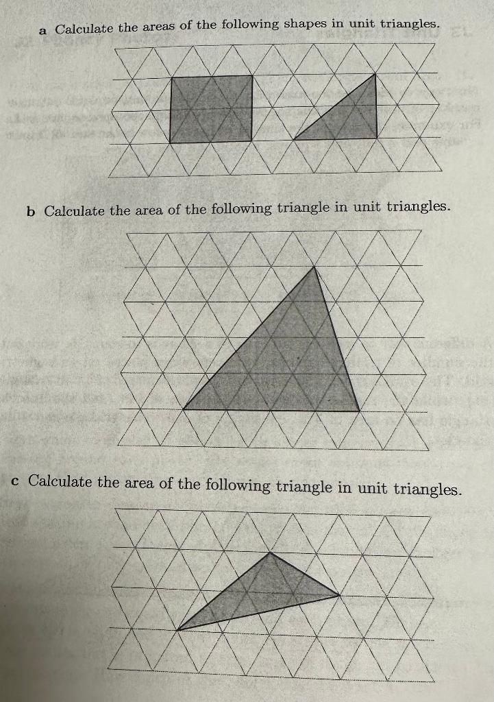 Solved One way to measure the area of a shape is to count, | Chegg.com