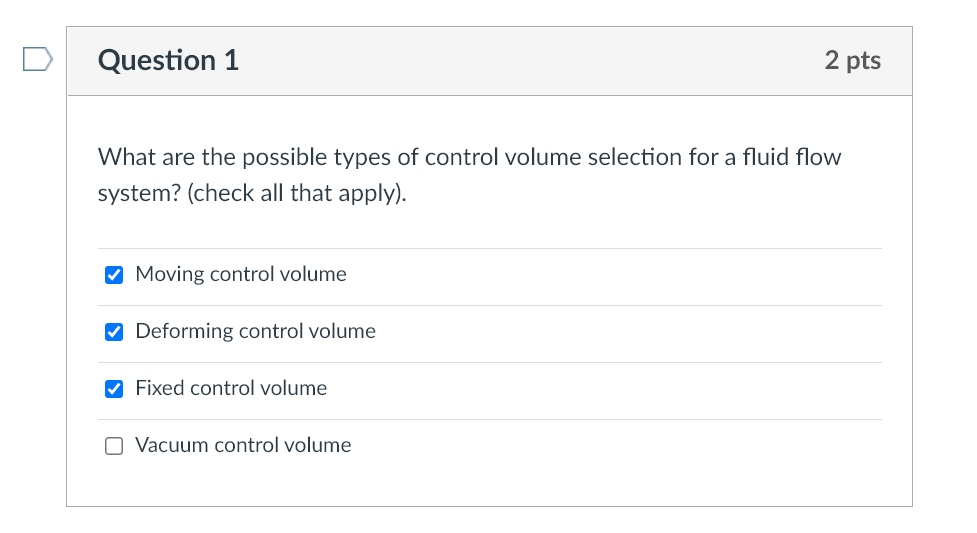 Solved Question 1 2 pts What are the possible types of | Chegg.com