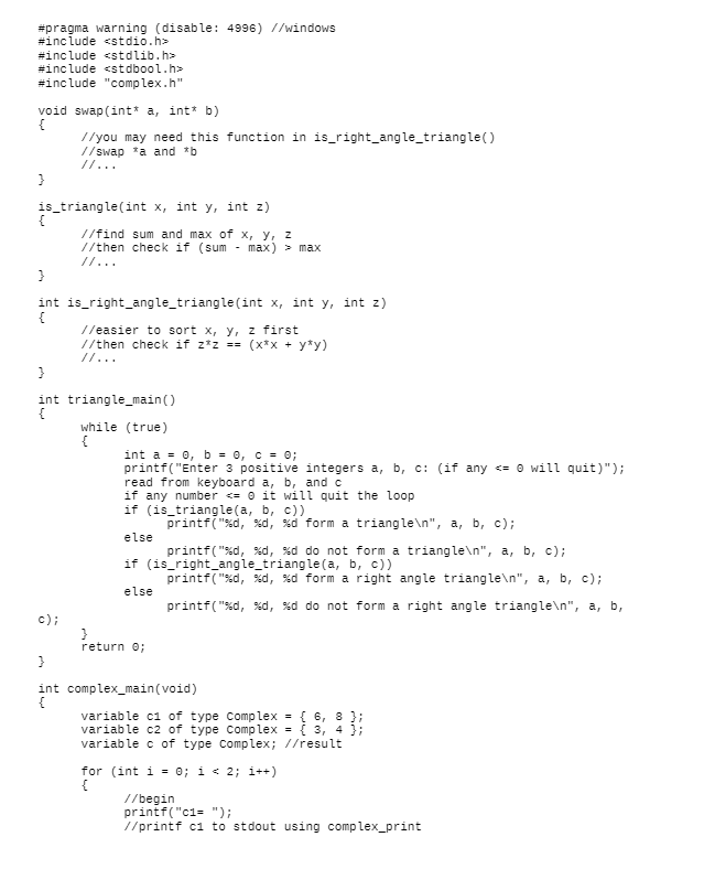 Solved Convert all the pseudo code (English) to C code in | Chegg.com