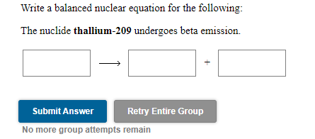 Solved When the nuclide phosphorus-32 undergoes beta decay: | Chegg.com