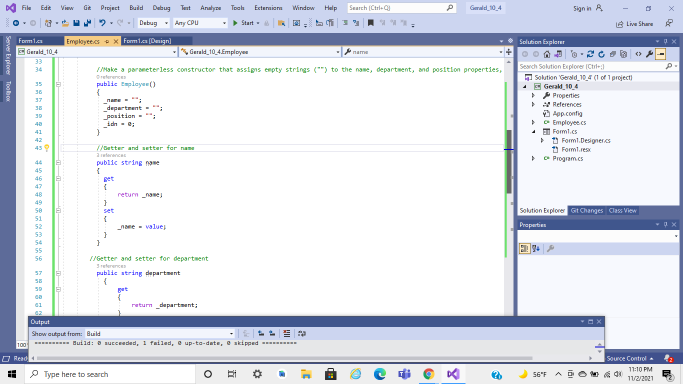 Solved File Edit View Git Tools Extensions Window Help | Chegg.com