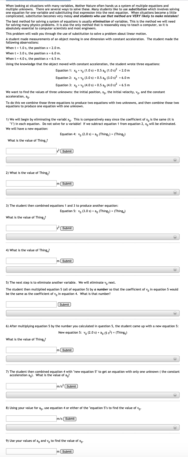 Solved When looking at situations with many variables, | Chegg.com