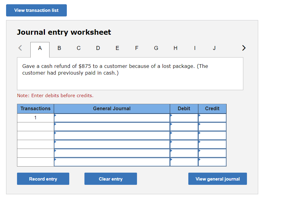 Solved Exercise 4.1 (Static) Analyzing transactions. LO 4-1 | Chegg.com