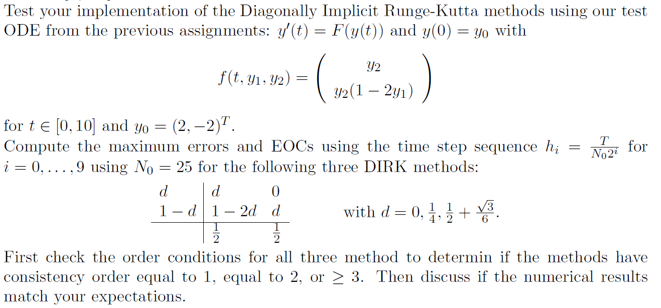 Solved Can someone help me with the Runge-Kutta method, you | Chegg.com