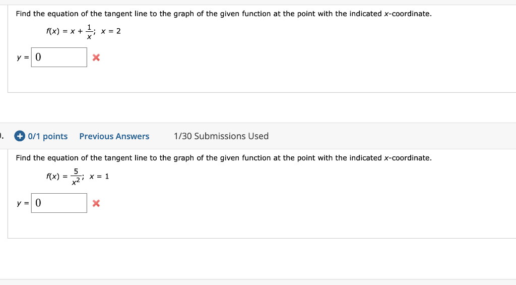 Solved Find the equation of the tangent line to the graph of | Chegg.com