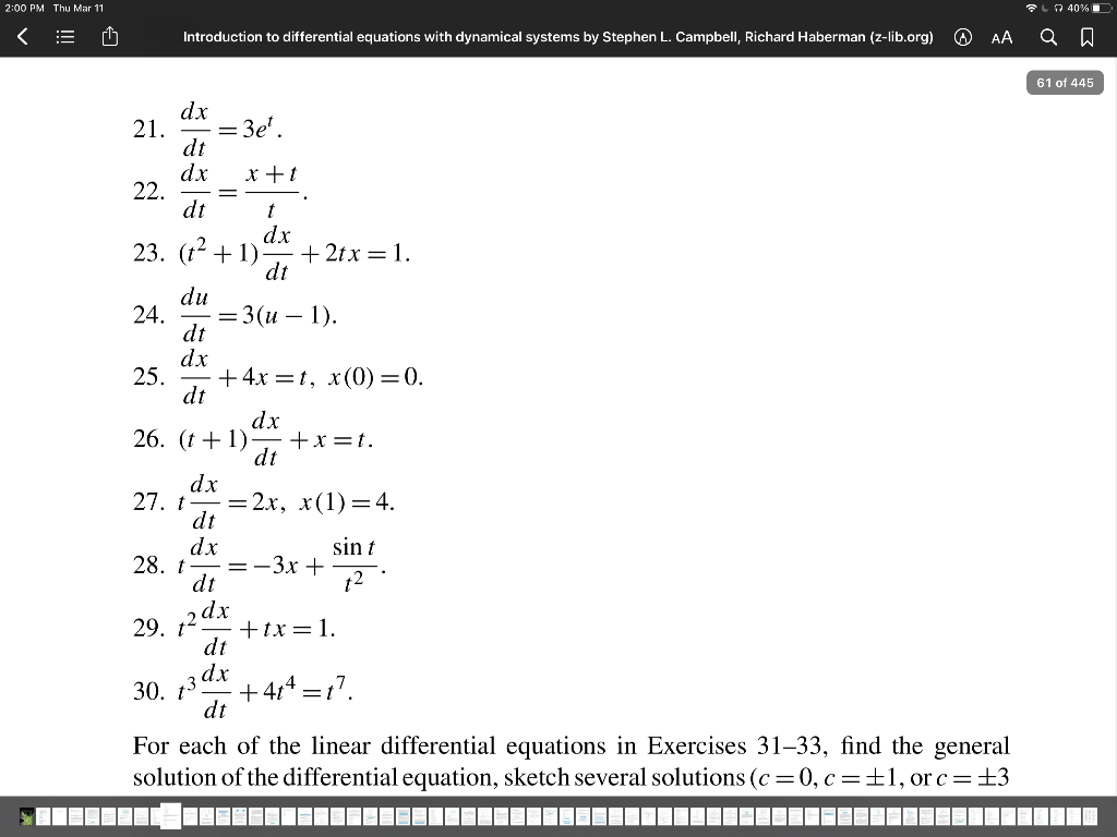 Solved 2:00 PM Thu Mar 11 L 40%