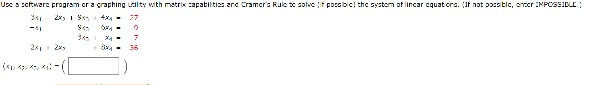 Solved Use a software program or a graphing utility with | Chegg.com