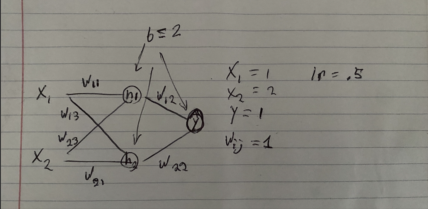 Solved Calculate the new weights for the neural network | Chegg.com