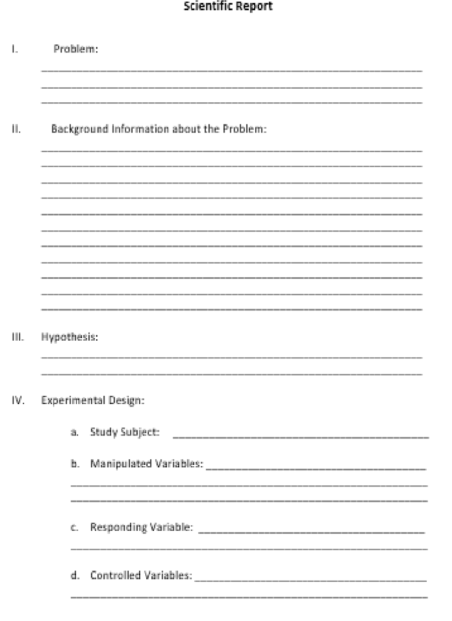 Solved Plan a topic for a simple investigation. Carry out | Chegg.com