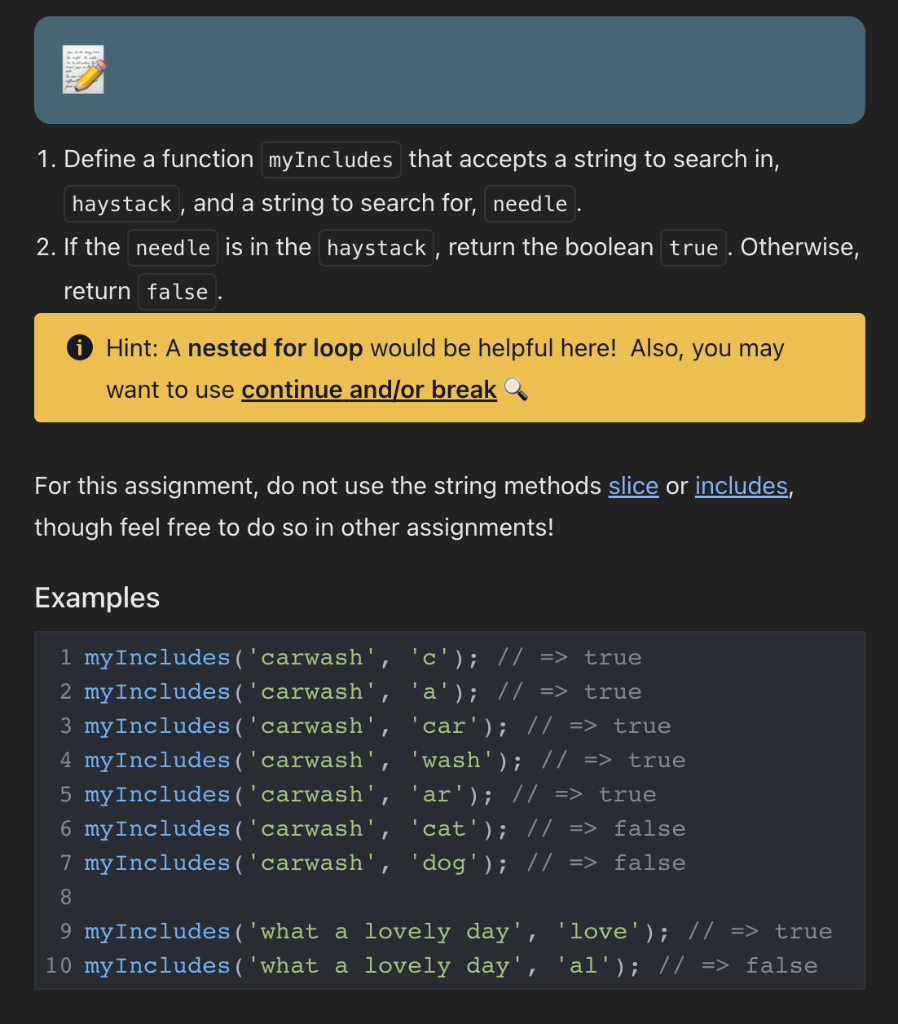 Solved (i) Hint: A nested for loop would be helpful here! | Chegg.com