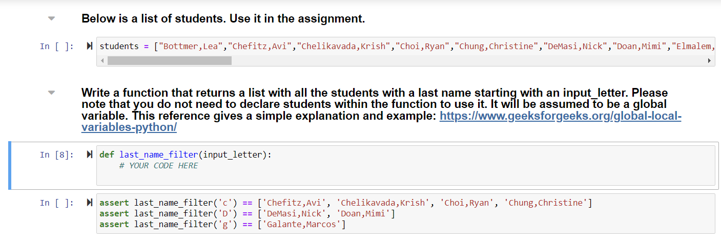 Solved The function I wrote wasn't correct, looking to see | Chegg.com