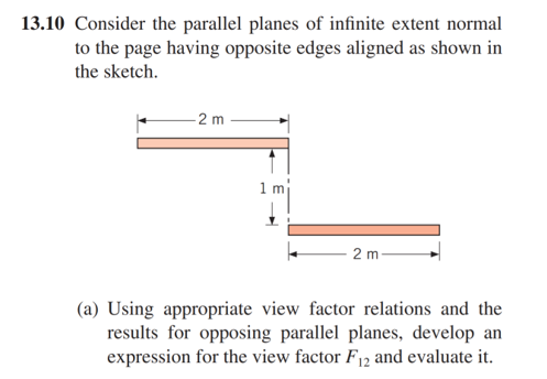 Solved 13.10 Consider the parallel planes of infinite extent | Chegg.com