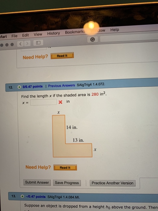 Solved dow Help fari File Edit View History Bookmarks Need | Chegg.com