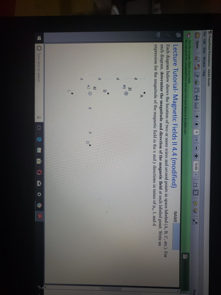 Solved PowerPoint Presentation - Adobe Reader File Edit View | Chegg.com