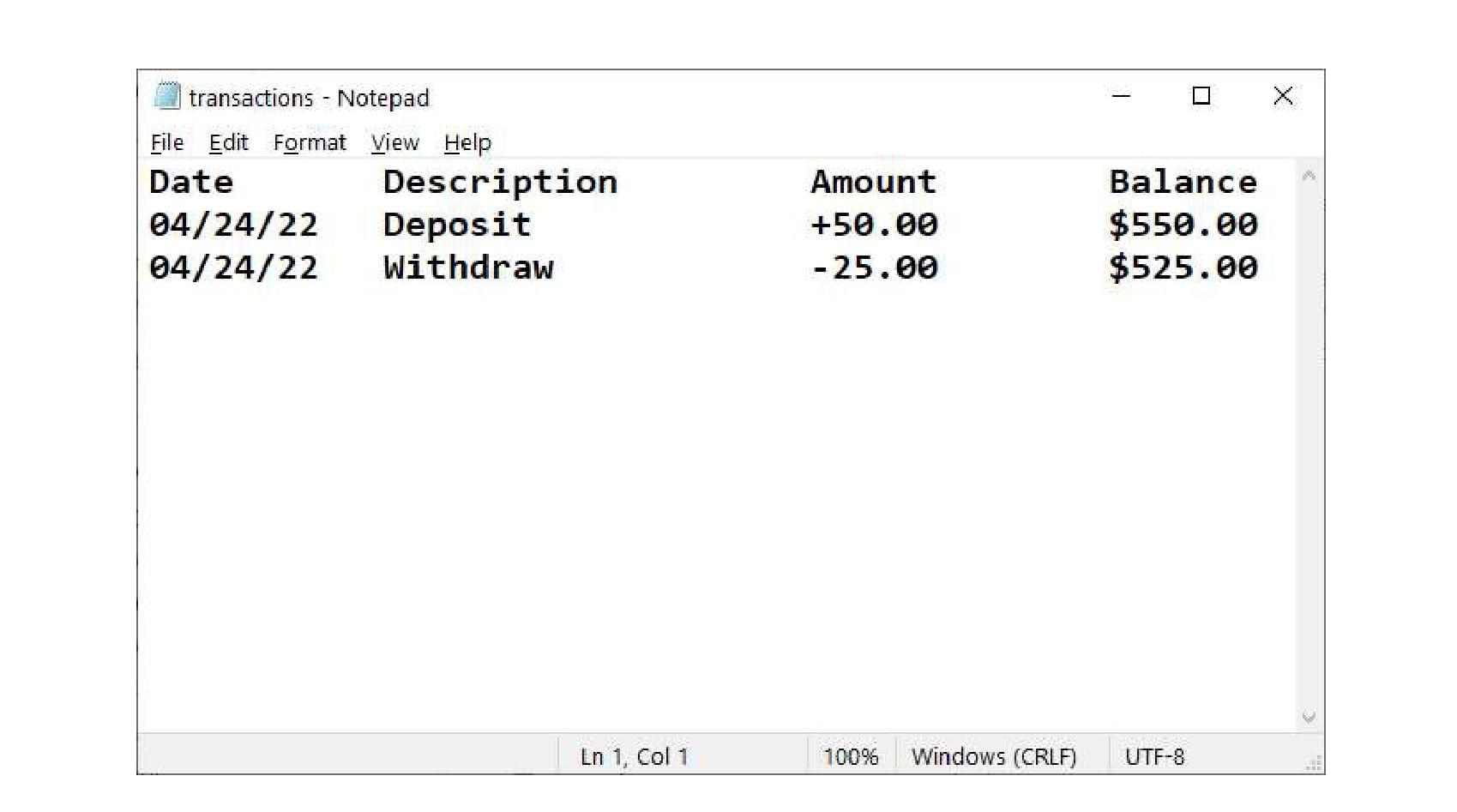 Solved Write a program that presents the user the following | Chegg.com