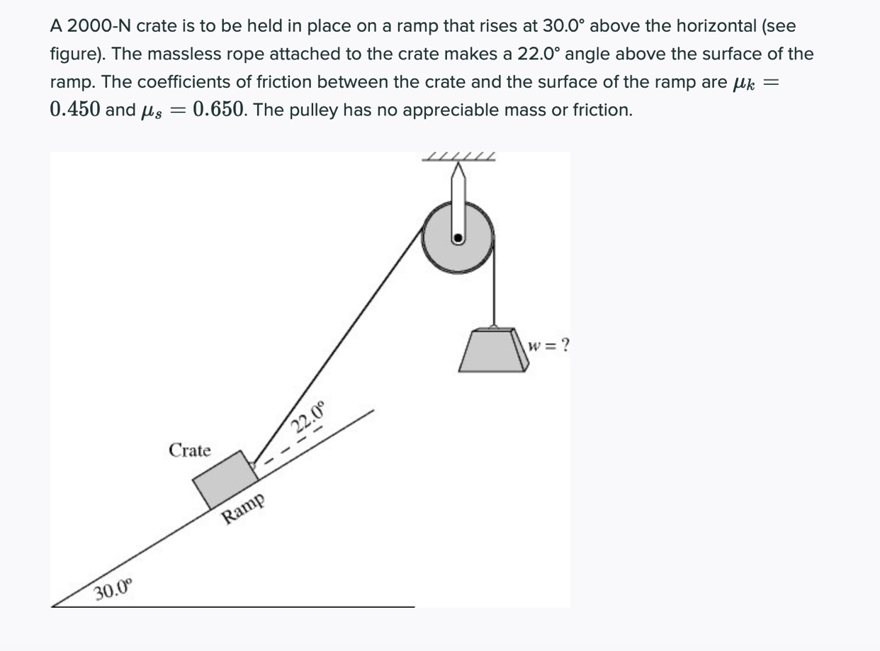 Solved a.) What is the MAXIMUM weight w that can be used to | Chegg.com