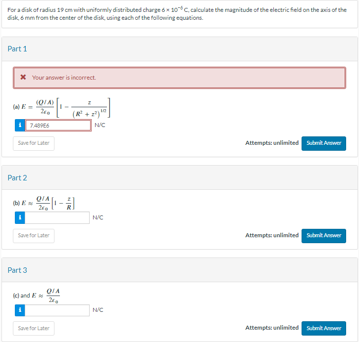 Solved For a disk of radius 19 cm with uniformly distributed | Chegg.com