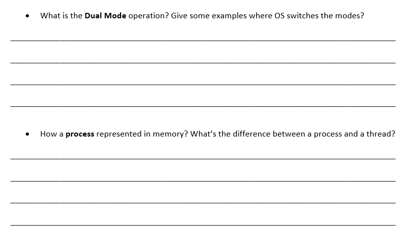 Solved What is the Dual Mode operation? Give some examples | Chegg.com