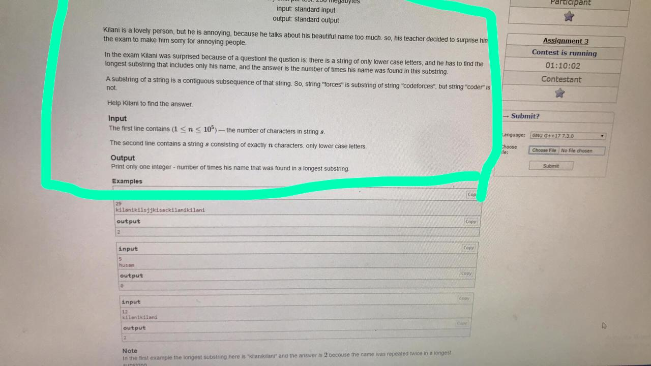 Solved www yauyies input: standard input output: standard | Chegg.com