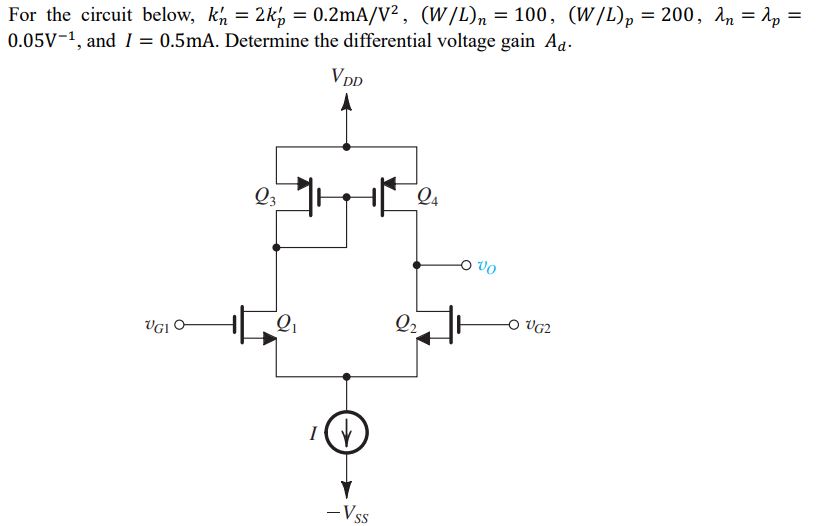 Solved For the circuit below, | Chegg.com