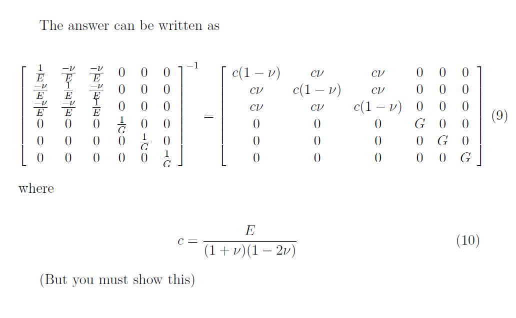 Solved 6. (35 points) Invert the matrix 0 0 0 0 0 0 0 0 Ε 0 | Chegg.com
