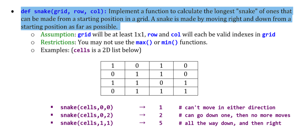 Solved You must use recursion to solve this problem. You | Chegg.com
