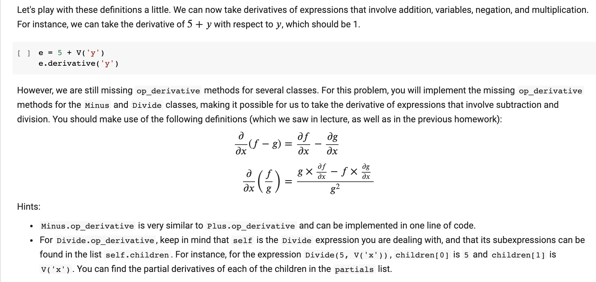 Elass Expr: ""Abstract class representing | Chegg.com