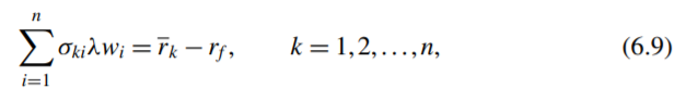 Solved 4. (Quick CAPM derivation) Derive the CAPM formula | Chegg.com