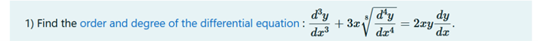 Solved dx3d3y+3x8dx4d4y=2xydxdy | Chegg.com