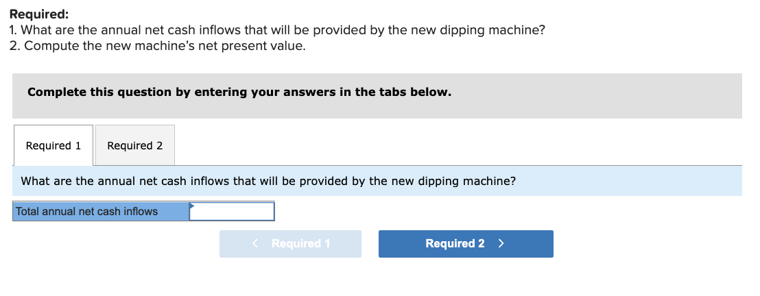 Solved Problem 14-18 (Algo) Net Present Value Analysis | Chegg.com
