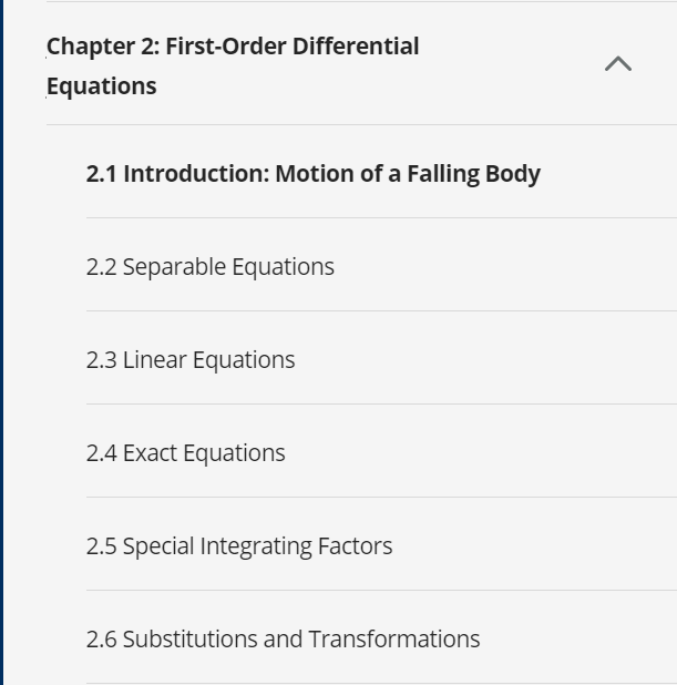 Solved Chapter 2: First-Order Differential Equations > 2.1 | Chegg.com