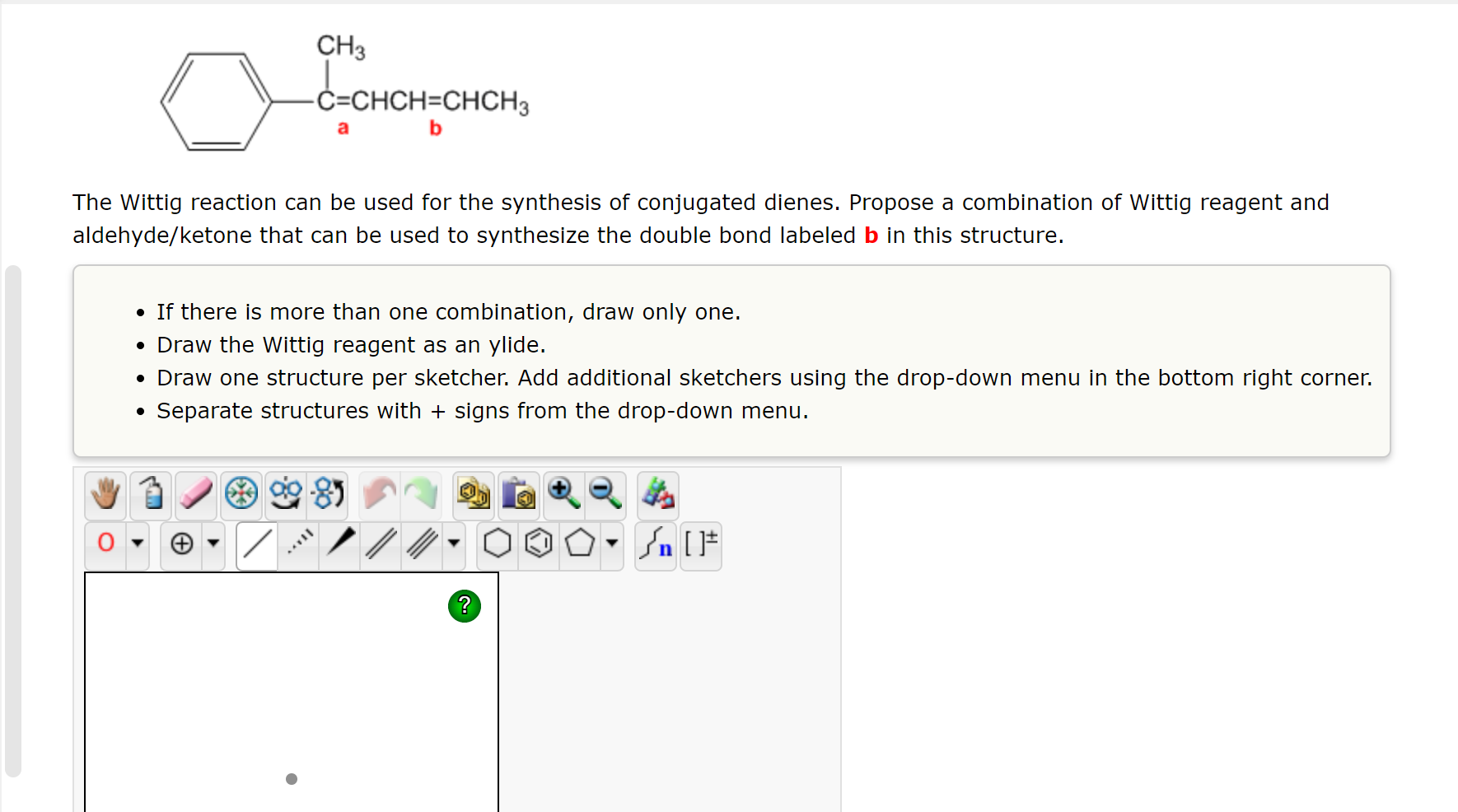 Solved The Wittig reaction can be used for the synthesis of | Chegg.com