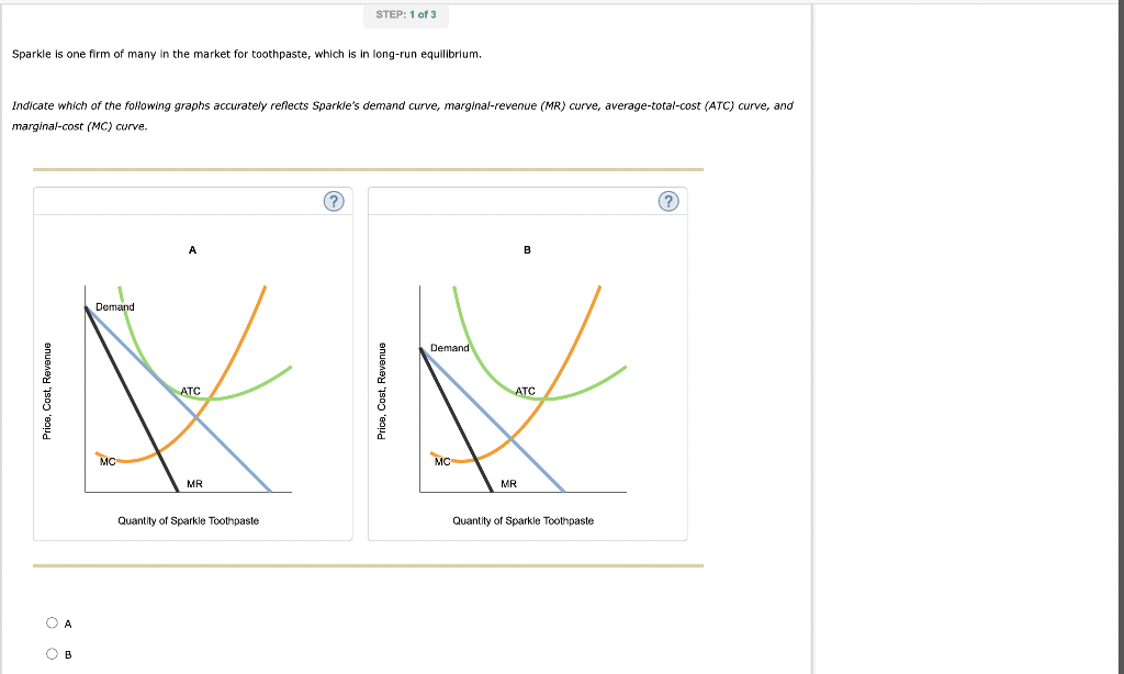 Solved STEP: 1 of 3 Sparkle is one firm of many in the | Chegg.com
