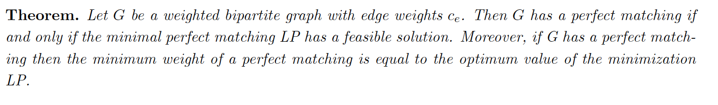 Theorem. Let G be a weighted bipartite graph with | Chegg.com