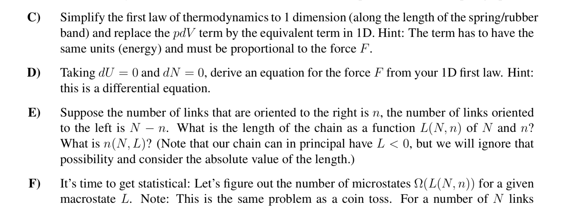 Let’s figure out the physics of springs and rubber | Chegg.com