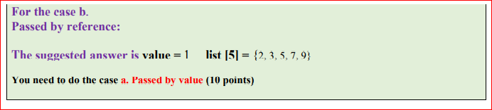 Solved Consider The Following Program Written In C 
