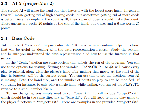 Solved 2 Specifications You Are Required To Write Two 