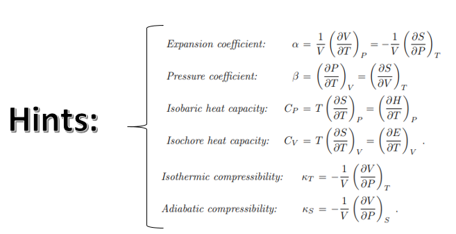 Solved Using Maxwell's relations demonstrate the following | Chegg.com