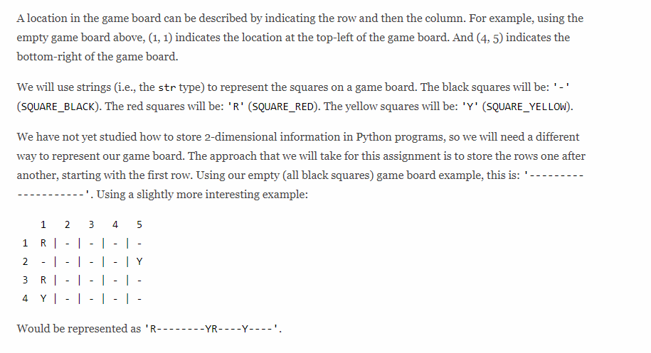 Solved CSC108 Assignment 1: The Slide Game In Assignment 1, | Chegg.com