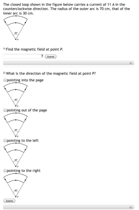 Solved The closed loop shown in the figure below carries a | Chegg.com