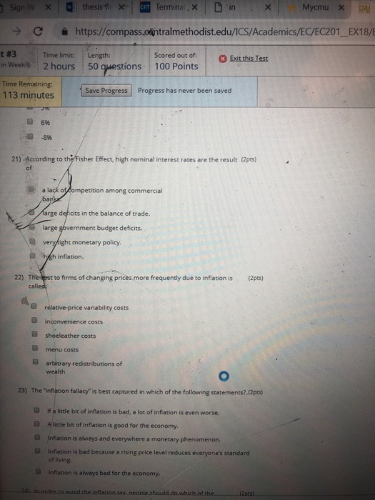 Solved Terminal. x MycmuX | Chegg.com